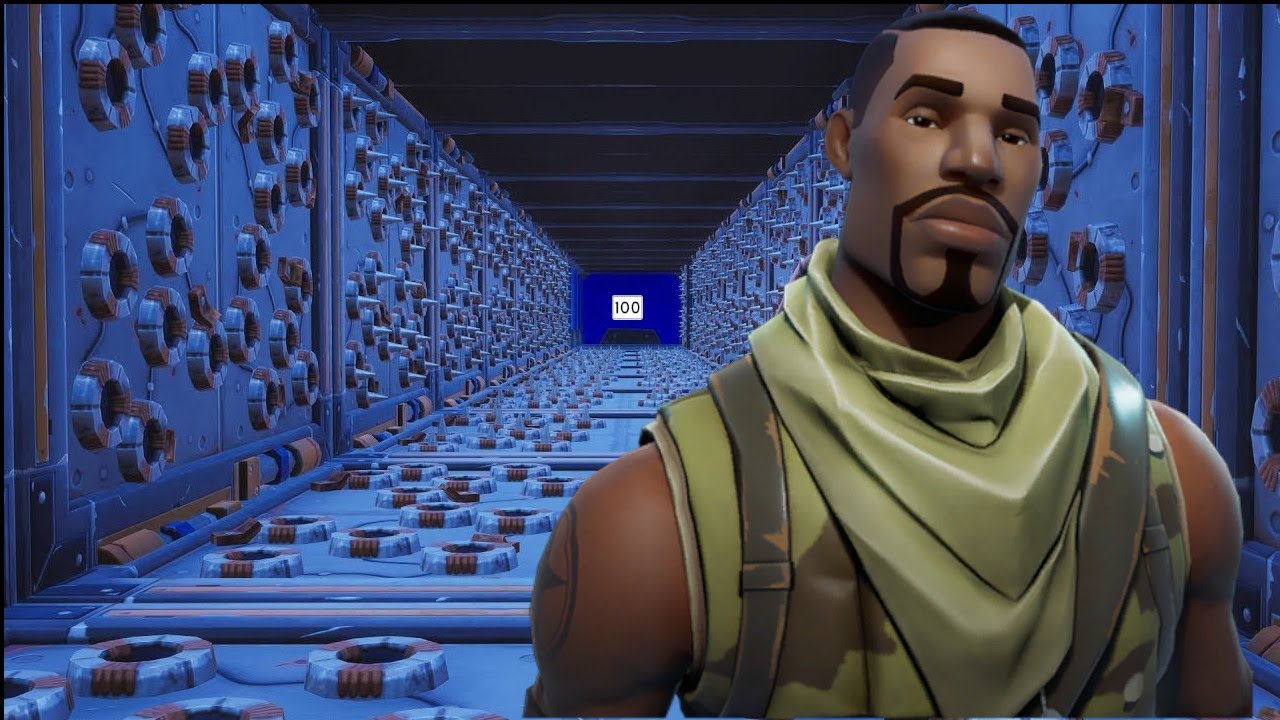 The Super Easy 100 Level Default Deathrun Fortnite Creative Mode