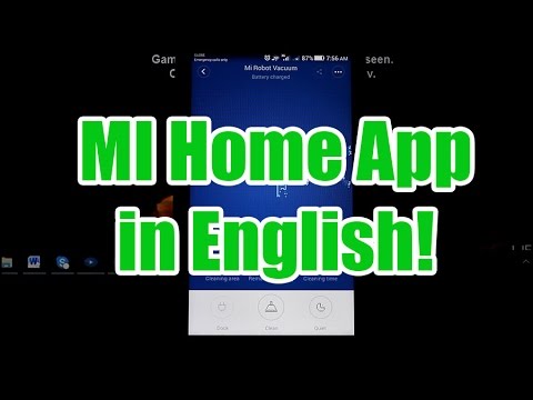 MI Home App Now in English - YouTube