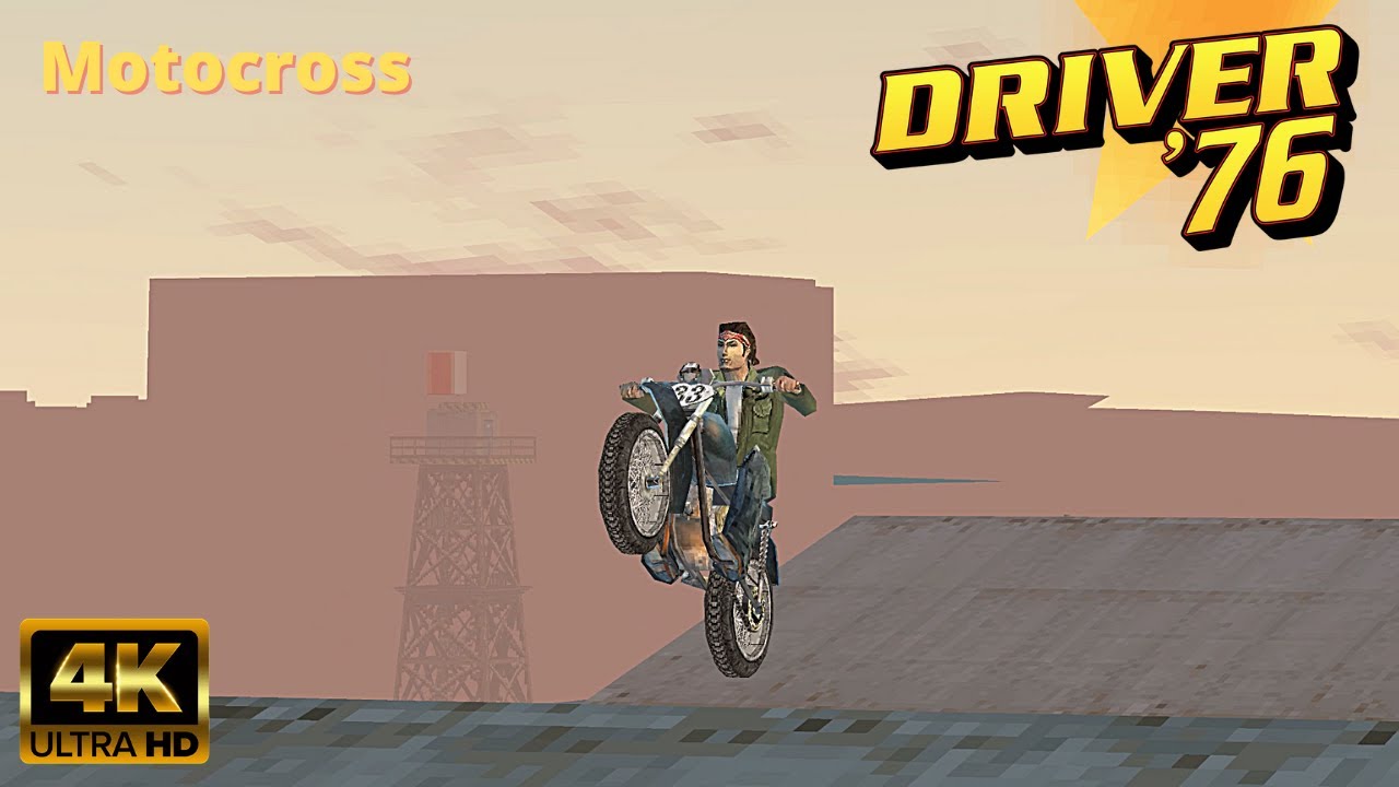 Driver '76 [4K60][PSP] - Motocross Checkpoint Races (Perfect Times ...