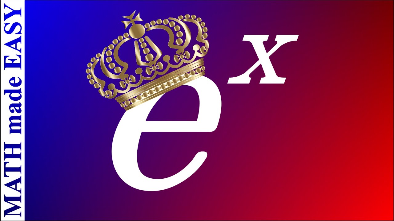 Exponential Function - How to Differentiate, How to Integrate // FUNNY ...