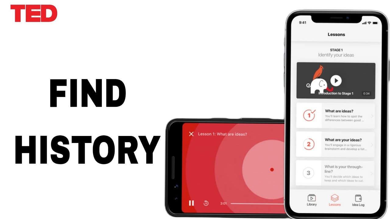 How To Find History On Ted App - YouTube
