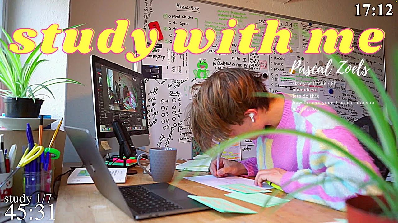 study with me live pomodoro / 08 hours - YouTube