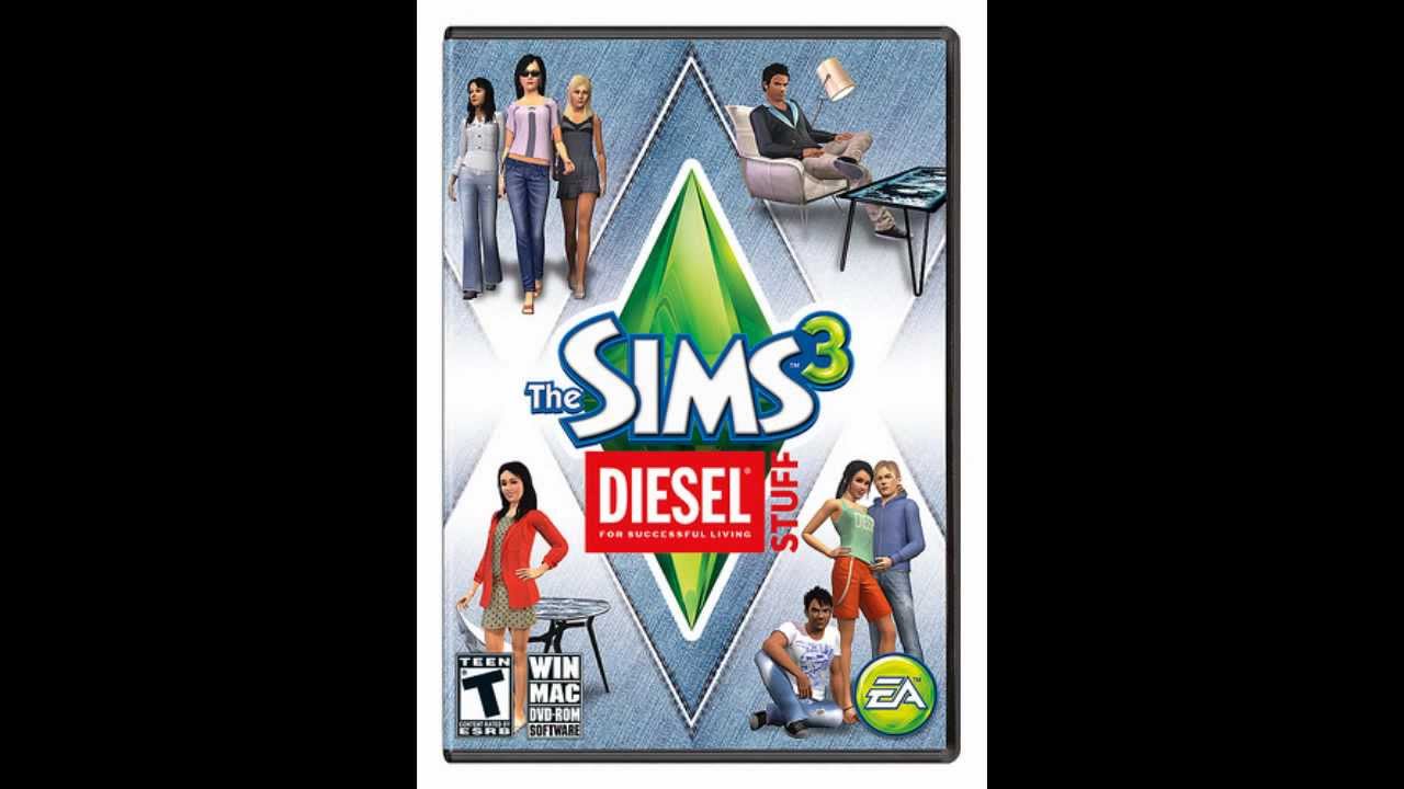 The Sims 3 Diesel Stuff Pack Kit Dobjets Hd Youtube
