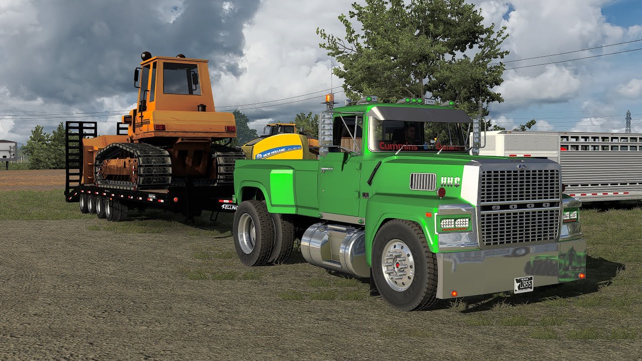 ATS Expansion Featuring HHC's LTL 9000 doing a hotshot load - YouTube