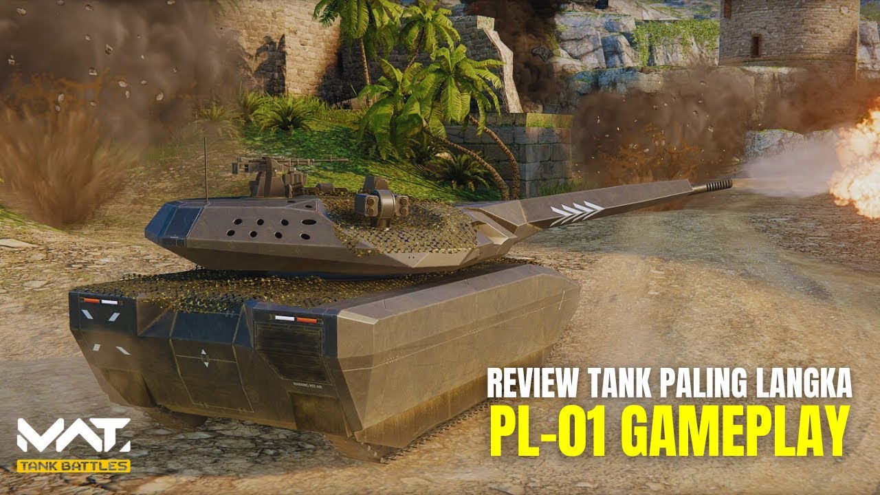 REVIEW TANK PALING LANGKA😱‼️ PL-01 POLANDIA TANK MASA DEPAN | MWT ...