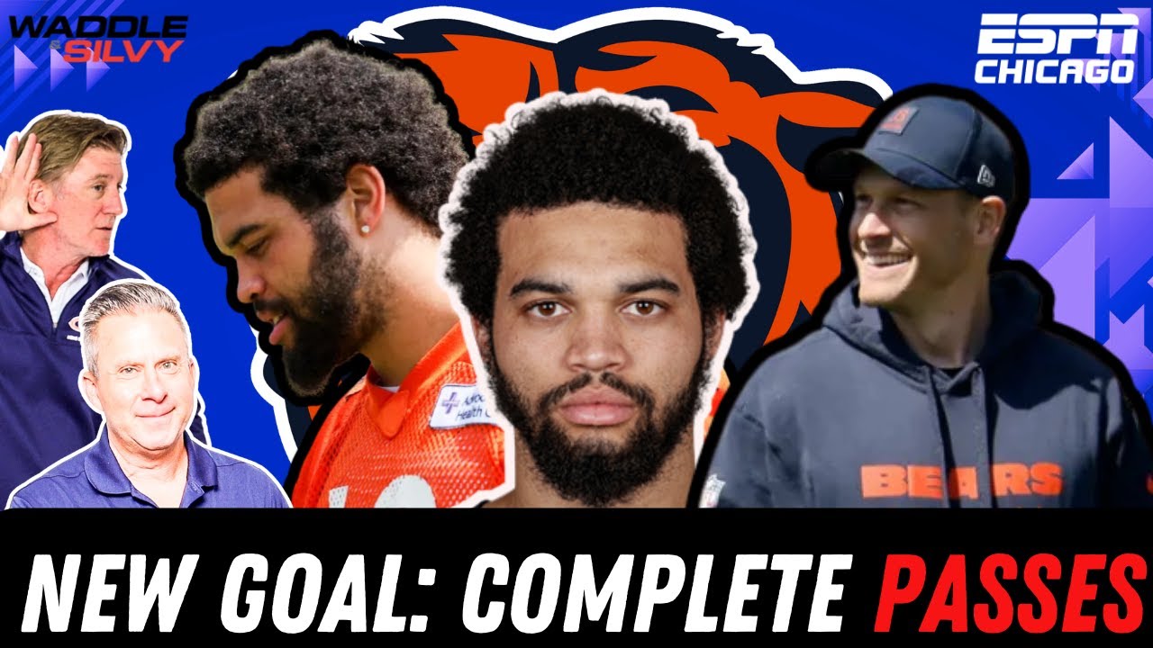Waddle LOVES Ben Johnson's Lofty Goal for Caleb Williams! - YouTube