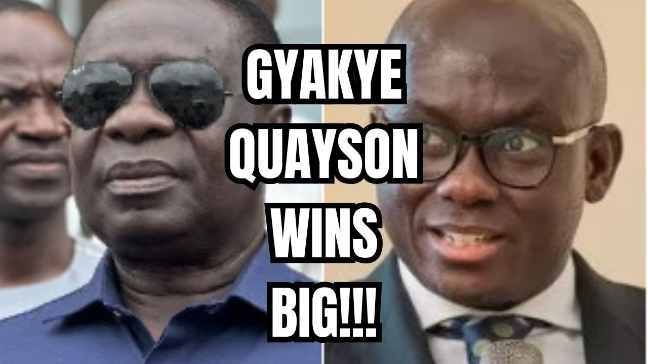 BREAK: Gyakye Quayson wins court case as Godfred Dame wanted him JAILED ...
