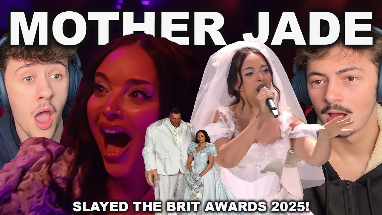 Reacting to JADE's BRIT Awards 2025 Acceptance Speech & Performance ...