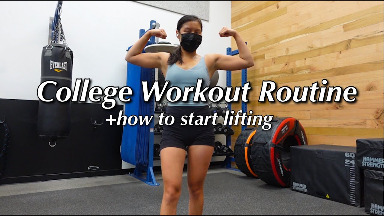 HOW I STAY FIT IN COLLEGE: a week of workouts - YouTube
