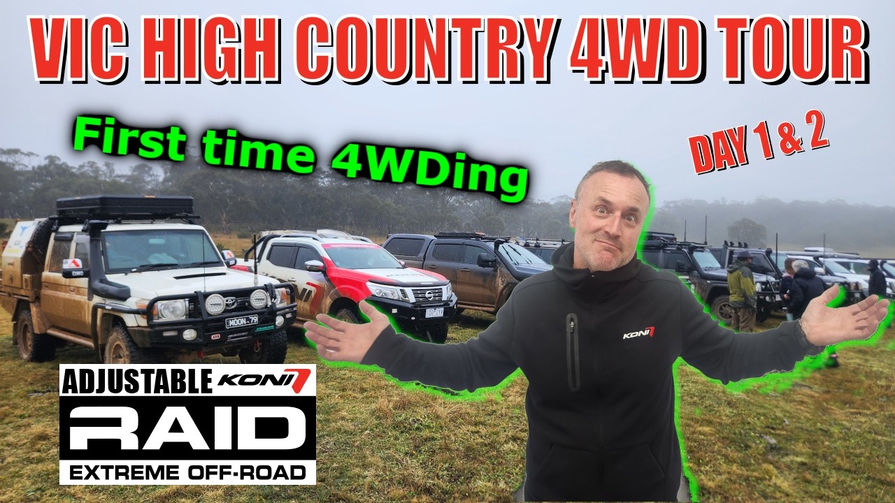 Navara With KONI RAIDs Moon Tours Vic High Country Trip Day 1&2 - YouTube