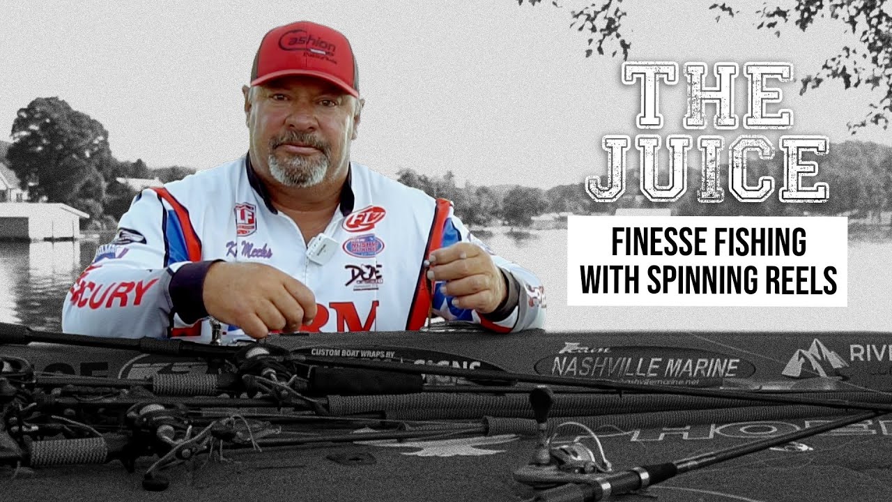 Finesse Fishing with Spinning Reels | The Juice | Episode 25 | Kevin ...