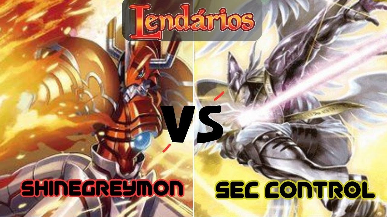 Semanal Digimon TCG Shinegreymon VS Sec Control - YouTube