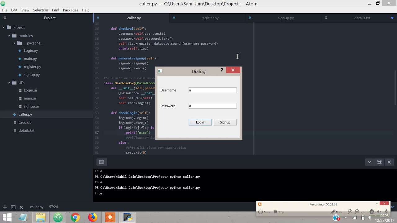 Python And Pyqt4 Project Part 7 Youtube