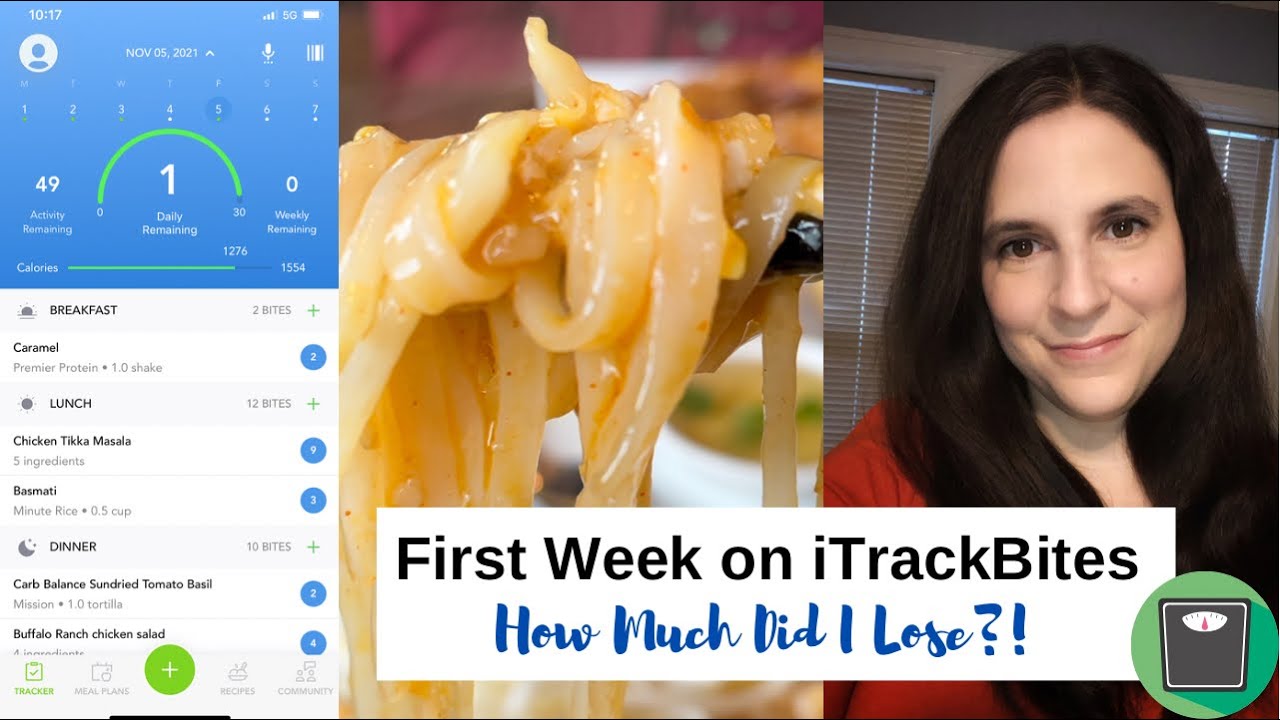What I Ate to Lose Weight on iTrackBites | How I Lost Weight | Calorie ...