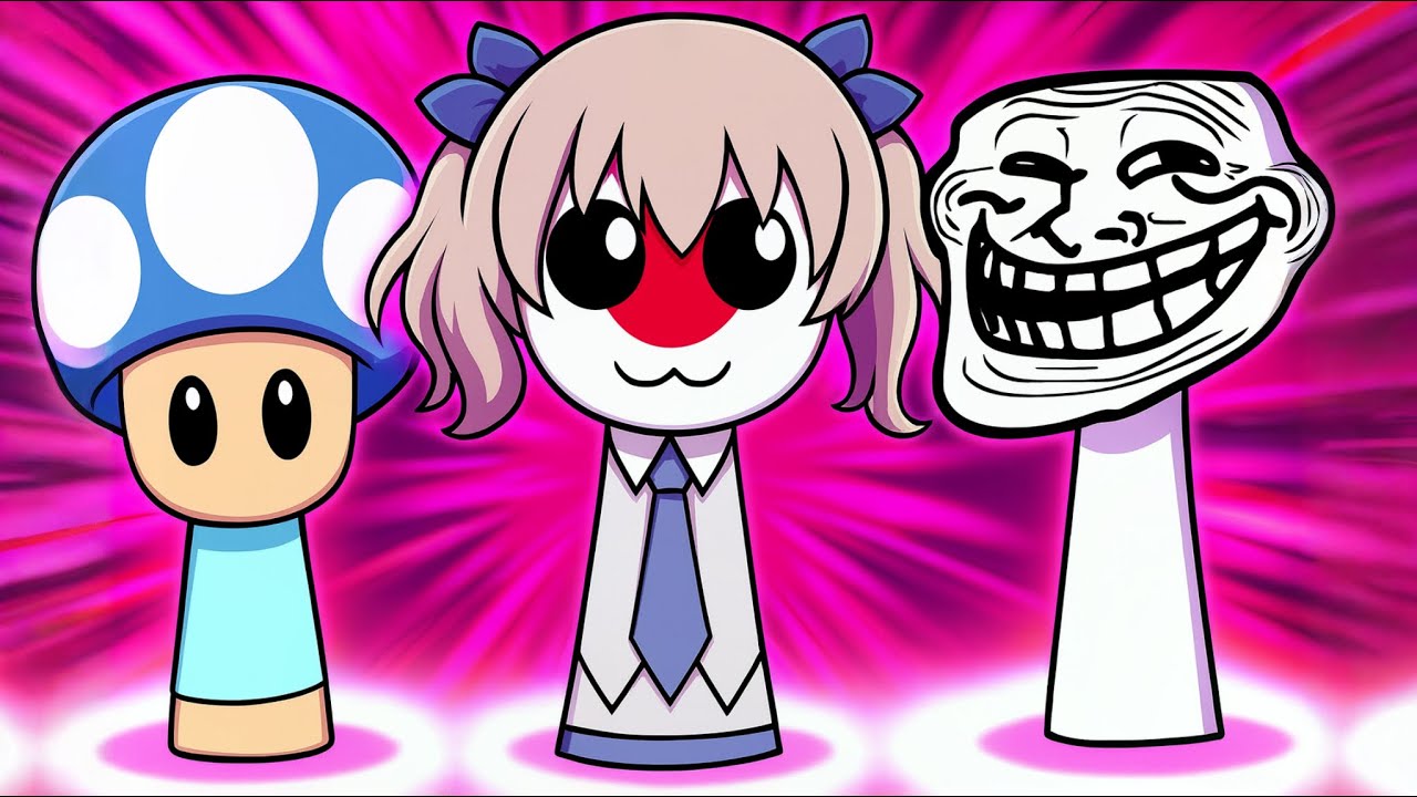Sprunki OC All Phase - Japan Girl, PVZ Sunflower, Troll Face ...