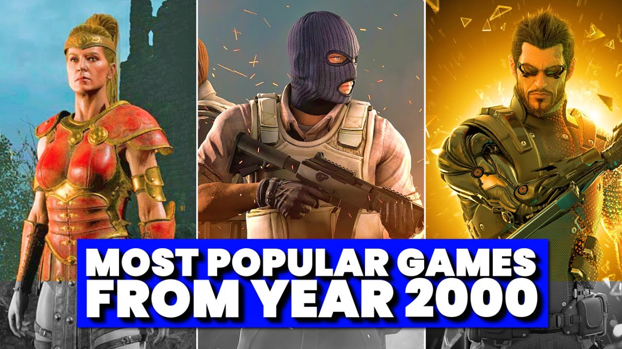 5 Most Popular Games from the Year 2000 - YouTube