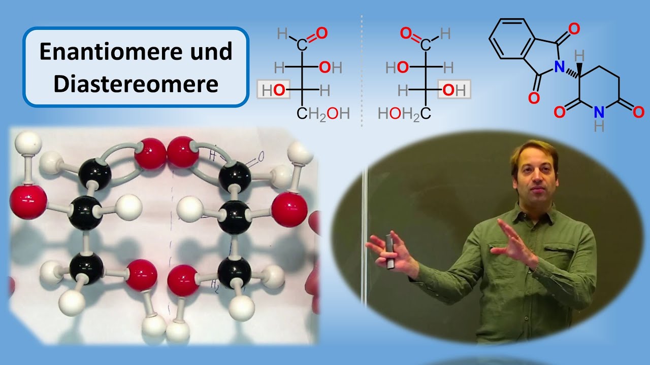 NEU - Chemie Teil 23: Enantiomere und Diastereomere - YouTube