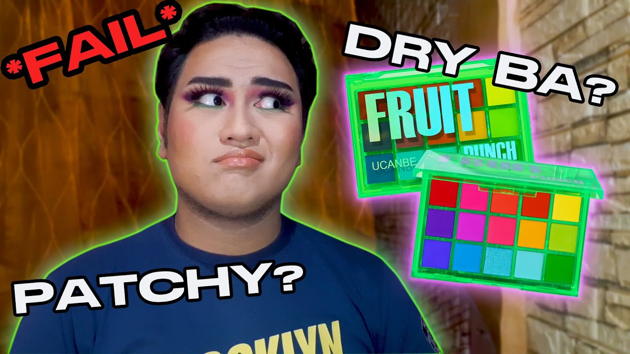 FAIL A 250 PESOS SHOPEE PALETTE UCANBE Fruit Punch Review fail-a-250-pesos-shopee-palette-ucanbe-fruit-punch-review