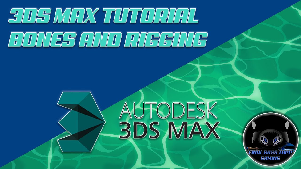 3DS Max Tutorial - Bones and Rigging - YouTube