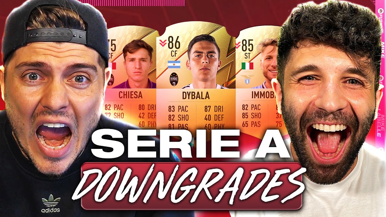 our BIGGEST DOWNGRADES of FIFA 22 🤬 Serie A Edition - YouTube