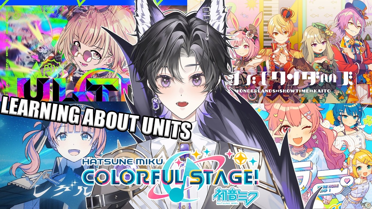 DISCOVERING PROJECT SEKAI | Learning About Project Sekai Vocaloid Units ...