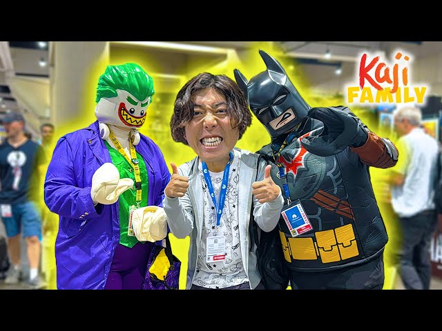 LEGO BATMAN at San Diego Comic Con! - Videos For Kids