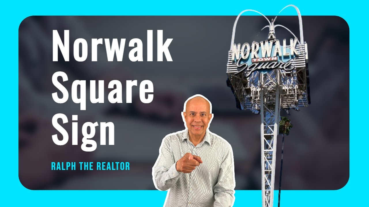 Norwalk Square Sign, Norwalk CA. How old is the Norwalk Town Square ...