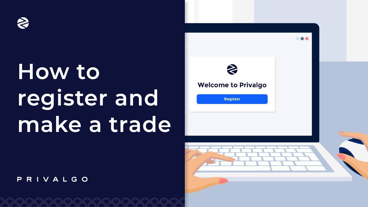 How to register and make a trade | Privalgo - YouTube