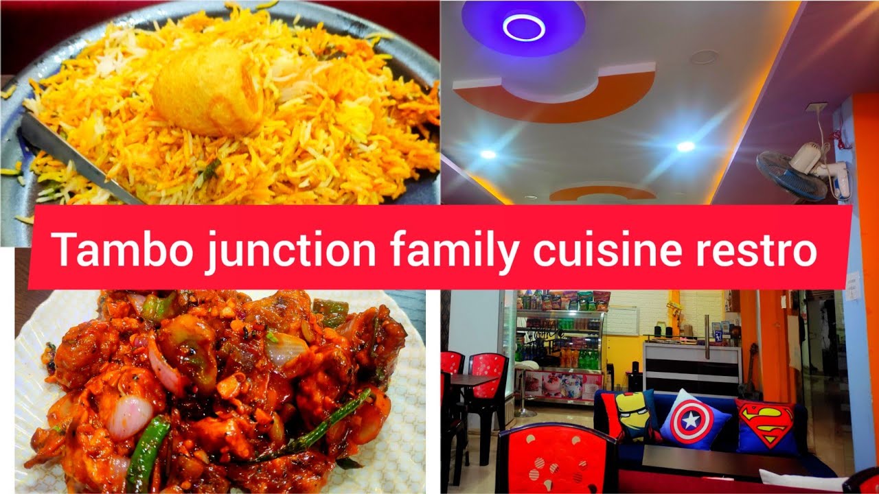 tambo junction family cuisine restro cafe #food #chaibasa - YouTube