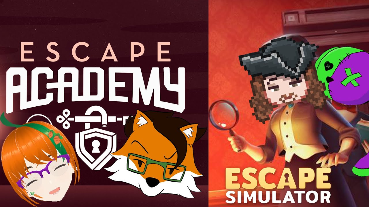 Escape Academy & Sim - We are solving puzzles until the very end! Fox ...