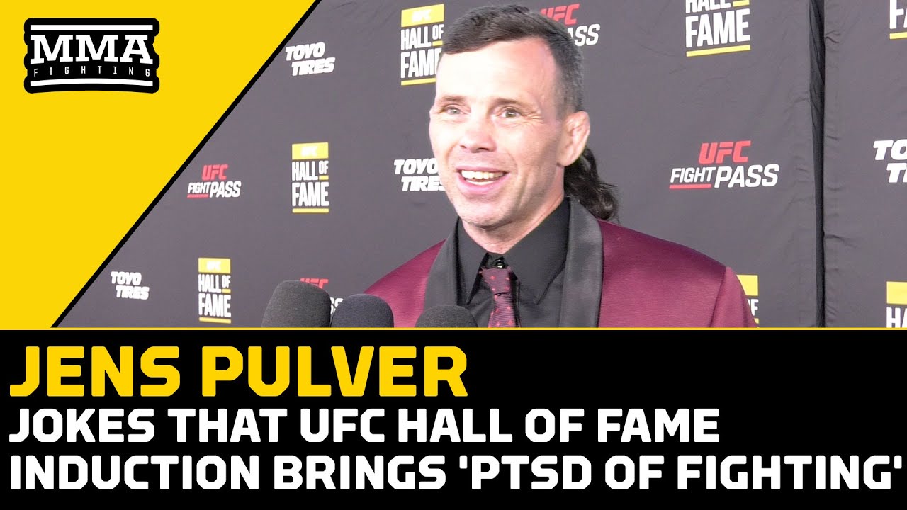 Jens Pulver Jokes That UFC Hall of Fame Induction Brings 'PTSD Of ...