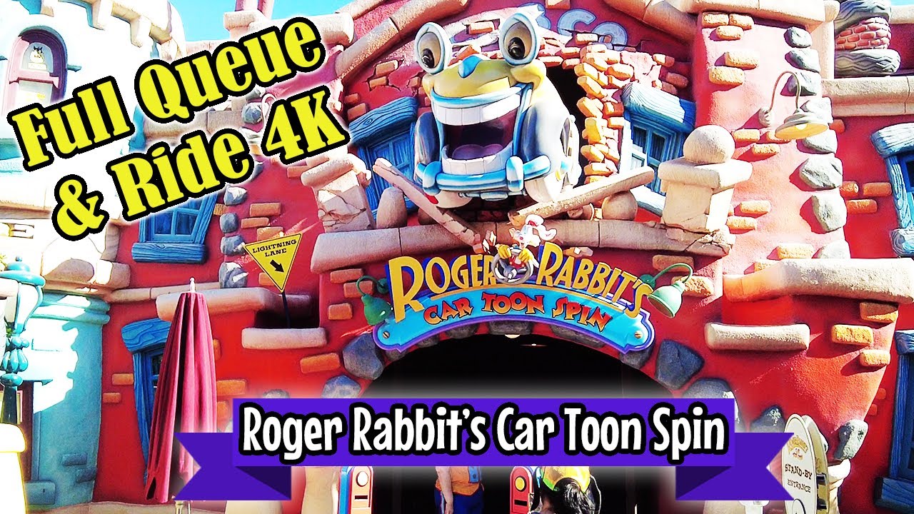 Roger Rabbit Car Toon Spin Full Ride POV in 4K - March 2022 - YouTube