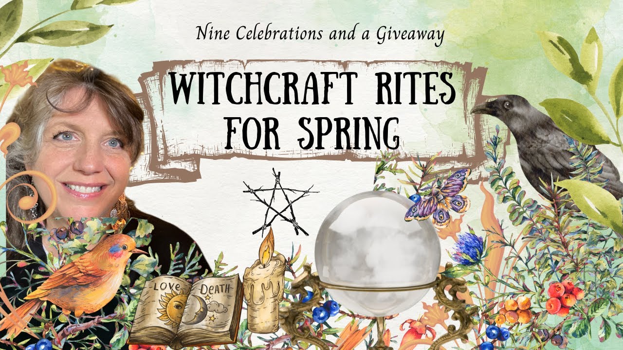Nine Witchcraft Rites for Spring || And An Amazing Giveaway!🔮 - YouTube