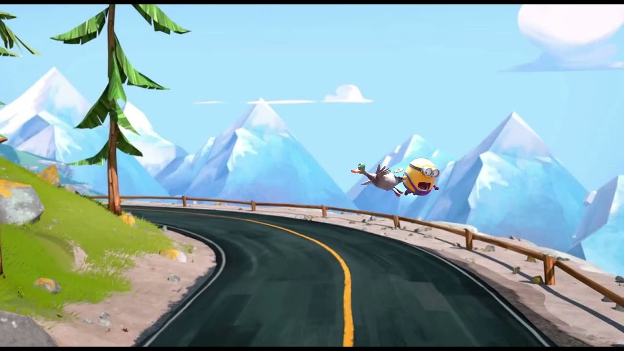 Grizzy And The Lemmings X Minions The Rise Of Gru Otto The Minion Falls ...