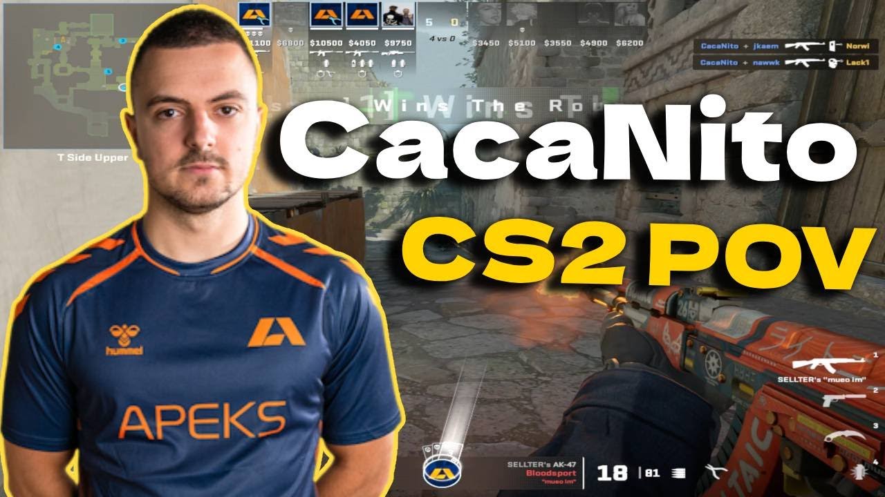 CS2 POV Apeks CacaNito (22/10) Aurora (Ancient) ESL Challenger ...
