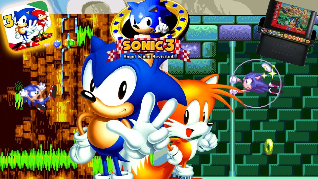 Sonic 3 (A.I.R) 4K : Angel Island & Hydrocity - YouTube
