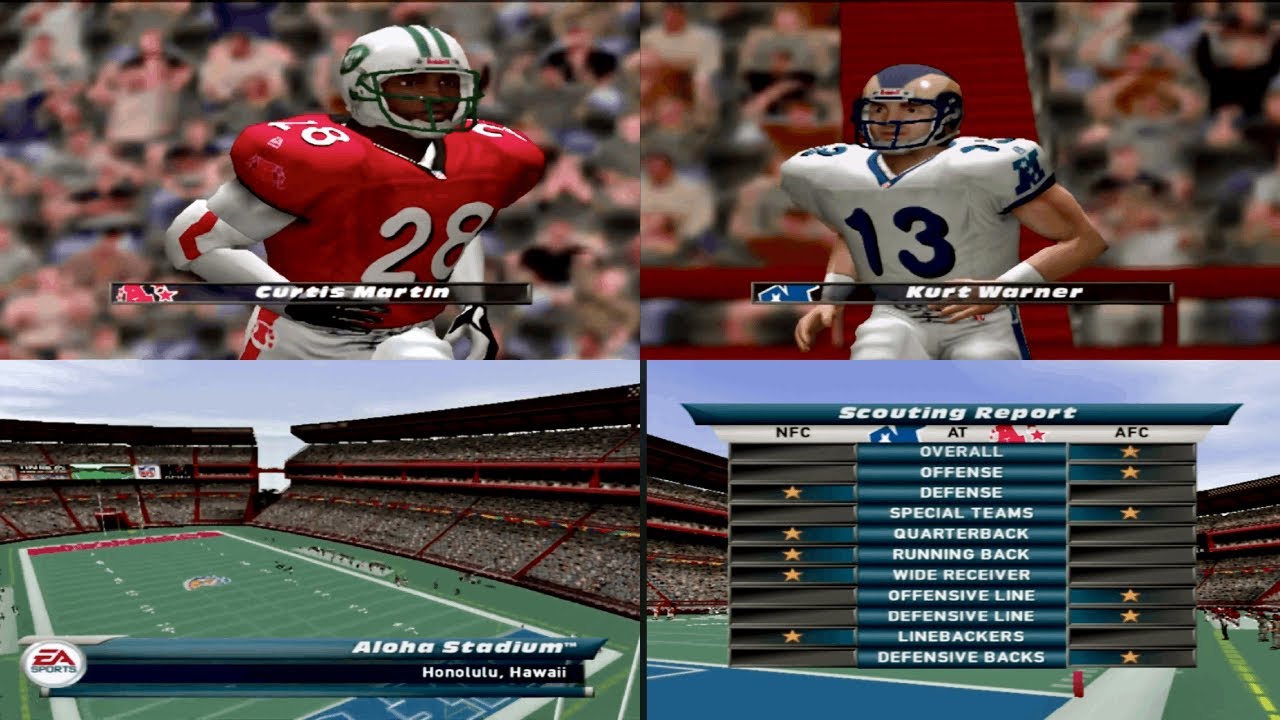 Madden NFL 2001 Pro Bowl Full Game - YouTube