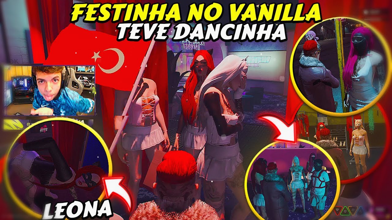 BK FOI NA FESTINHA NO VANILLA !COM AS NOVINHA | LEONA QUERENDO TBT COM O BK | TEVE DANCINHA ...