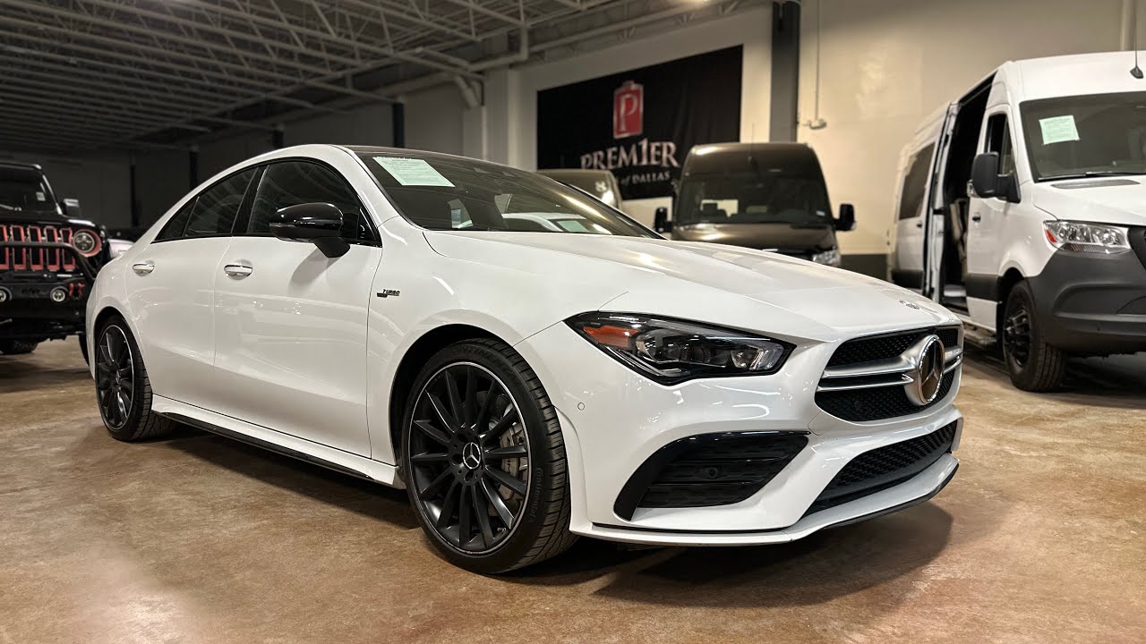 2020 Mercedes Benz CLA 35 AMG Walkaround - Premier Autos of Dallas ...