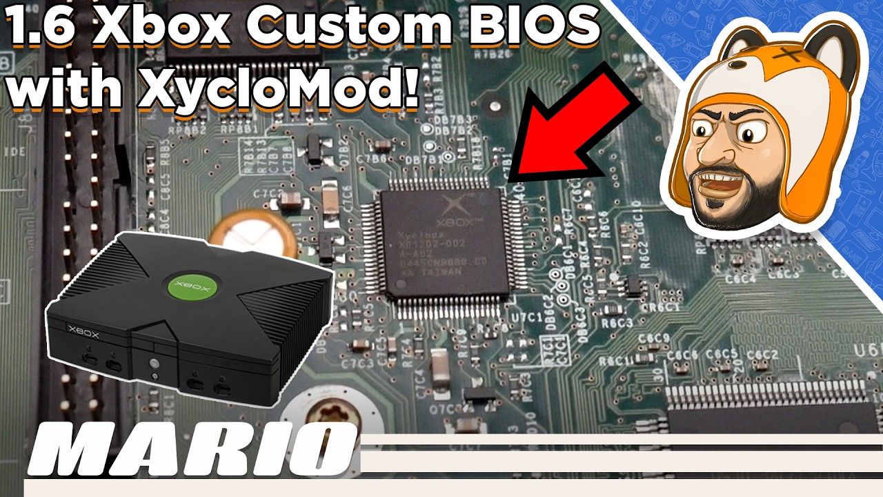 How to Flash a Custom BIOS on a 1.6 OG Xbox with XycloMod - No Modchip ...