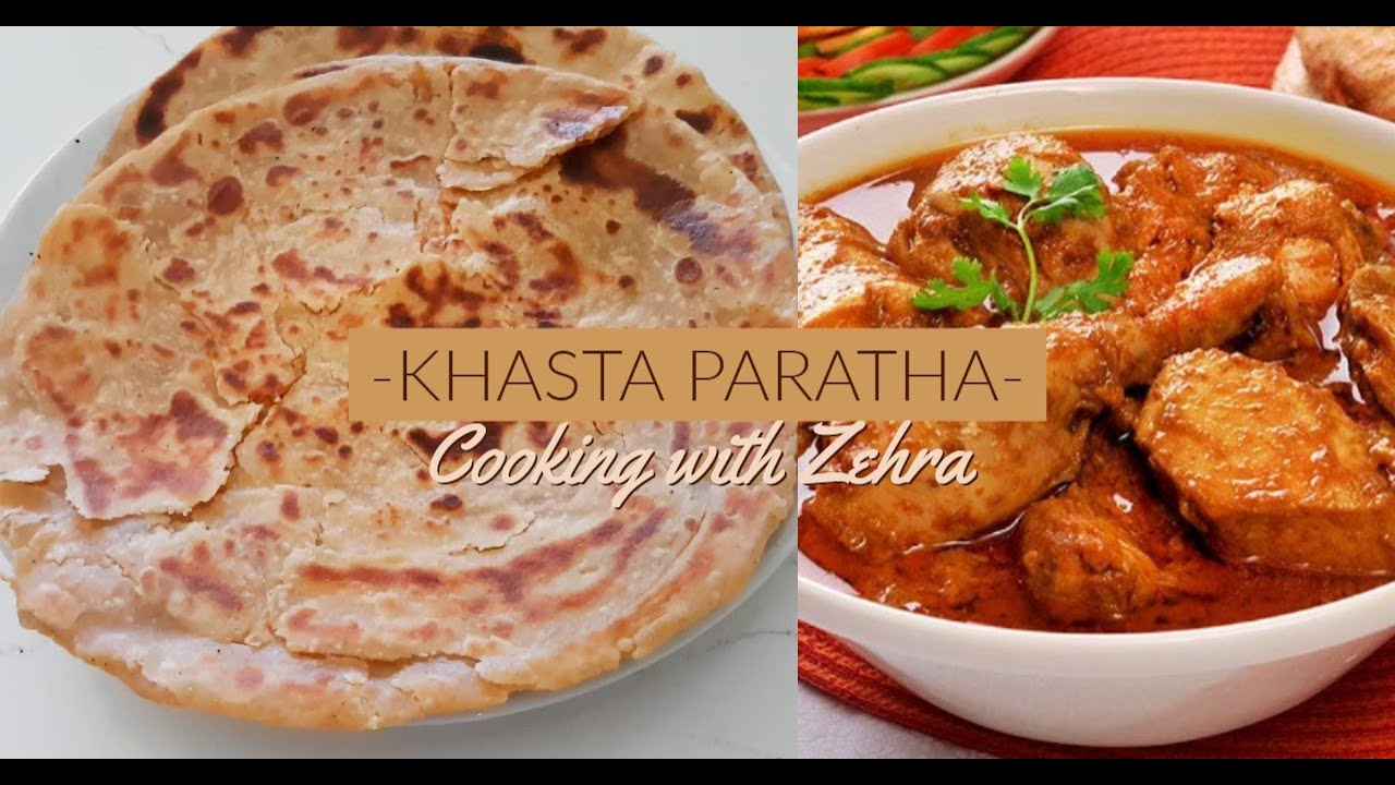 Khasta Paratha| Home made doodh paratha | Cooking with Zehra | - YouTube