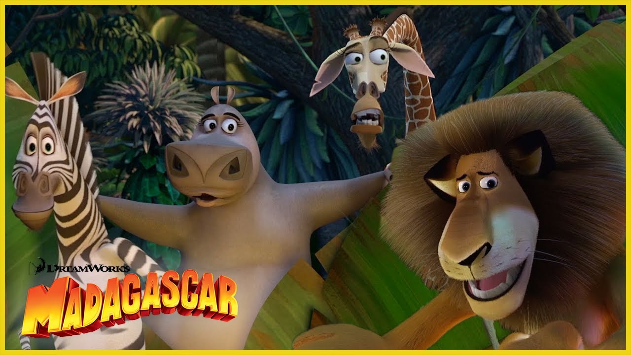 ¡Mueve, mueve el bote! ¡Los mejores clips de Madagascar!🦁 | DreamWorks ...