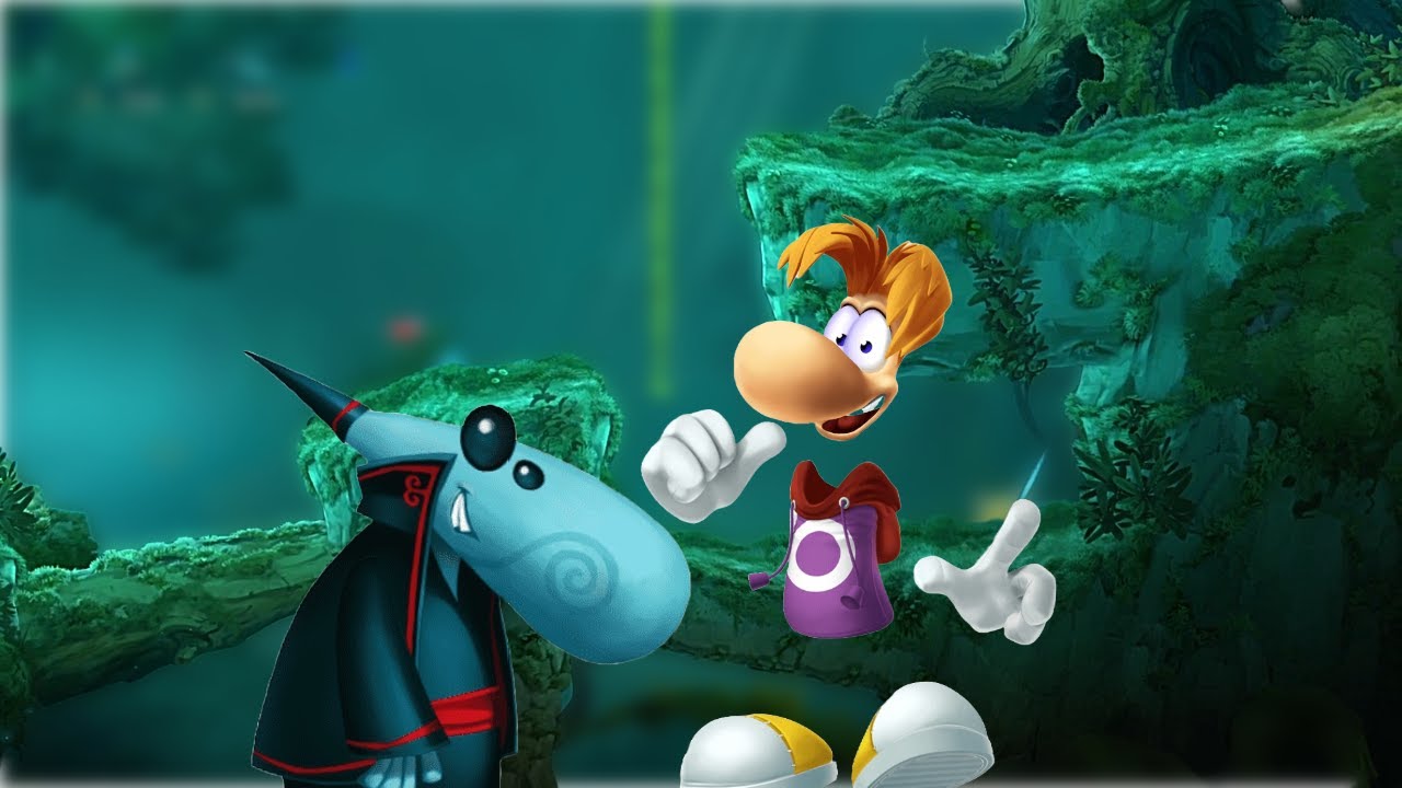 Creepy Castle - Level 2 - Rayman Legends - With two players - YouTube