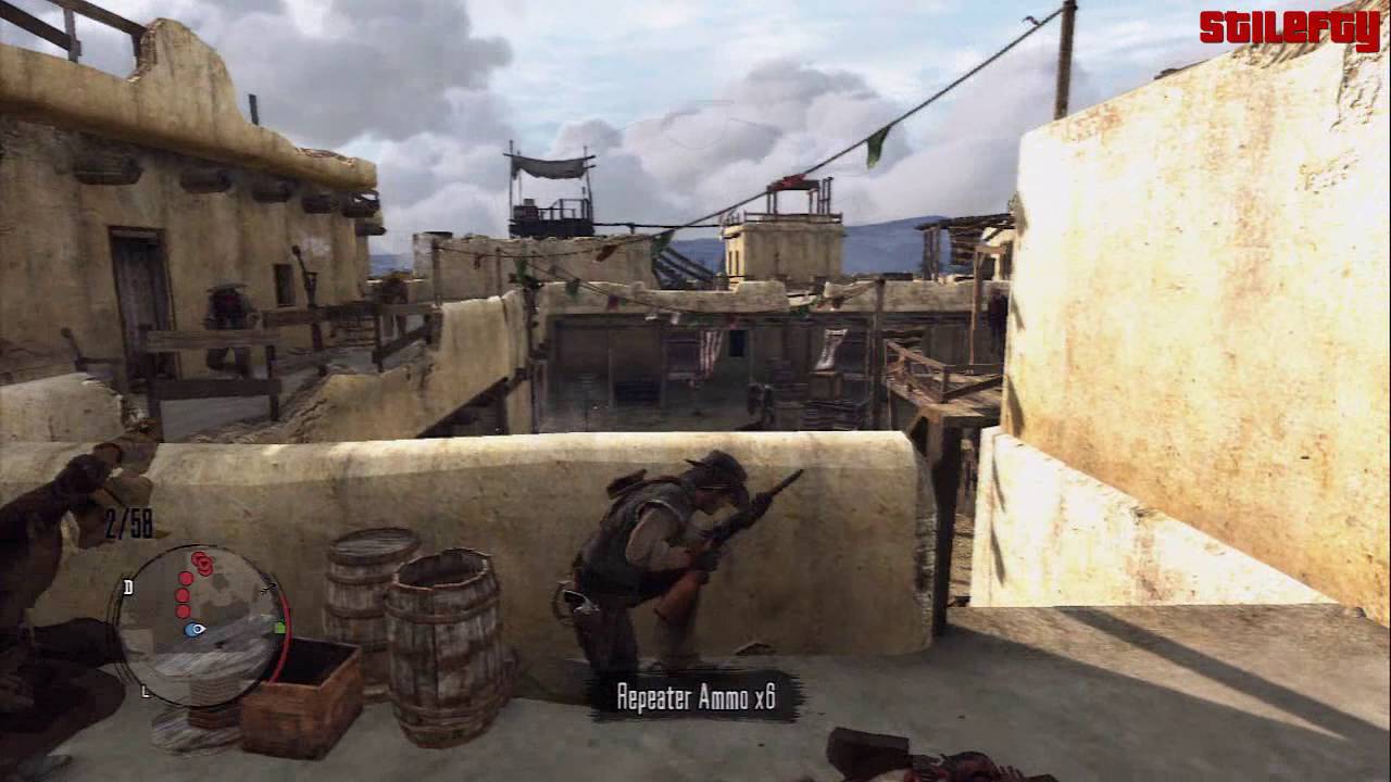 Red Dead Redemption - Gang Hideout #5 - Fort Mercer [Hardcore] - YouTube