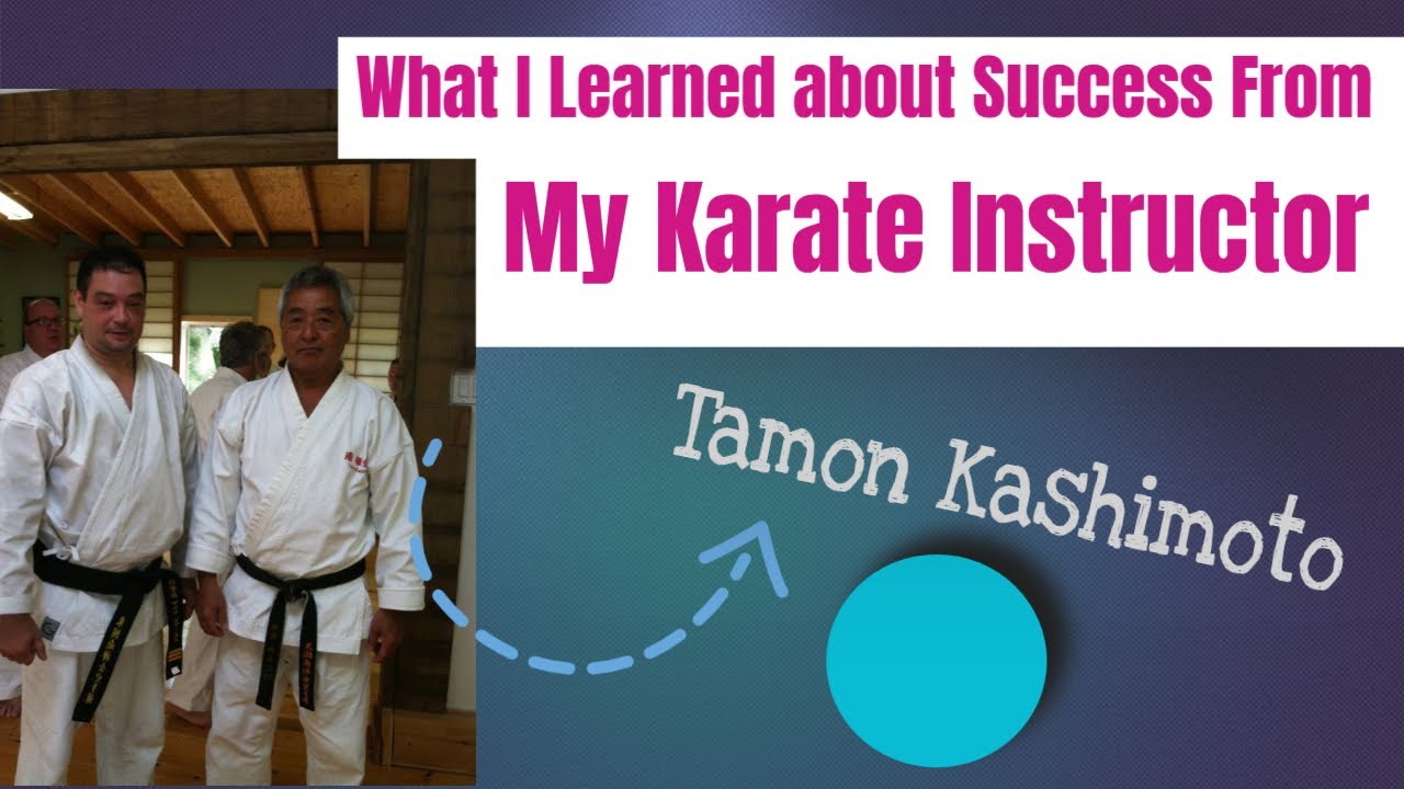 What I Learned about success from my karate instructor - YouTube