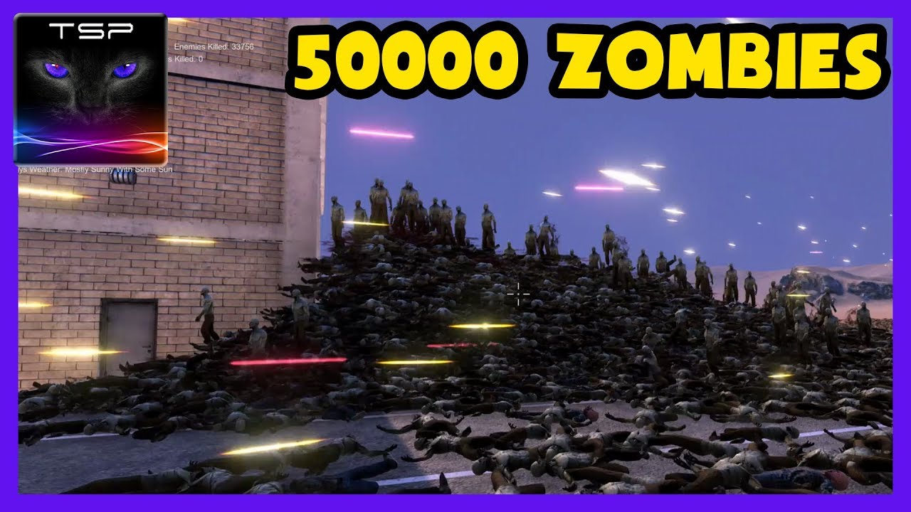 Ultimate Epic Battle Simulator 50000 Zombies vs Army of Soldiers ...