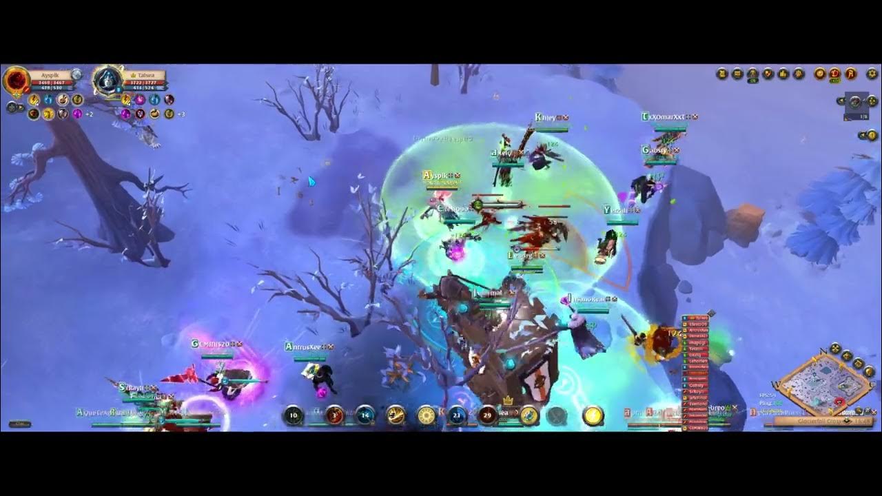 Monos vs E EQUALS MC2 - Cross - Practada - Gremio Monos con Navaja - Albion Online ZvZ - YouTube