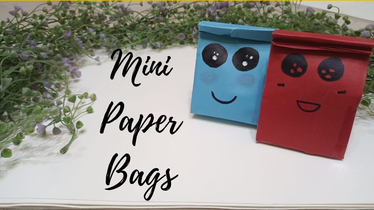 Mini Paper Bags - YouTube