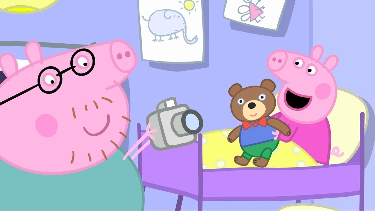 Peppa Takes Her Teddy On An Adventure! - YouTube