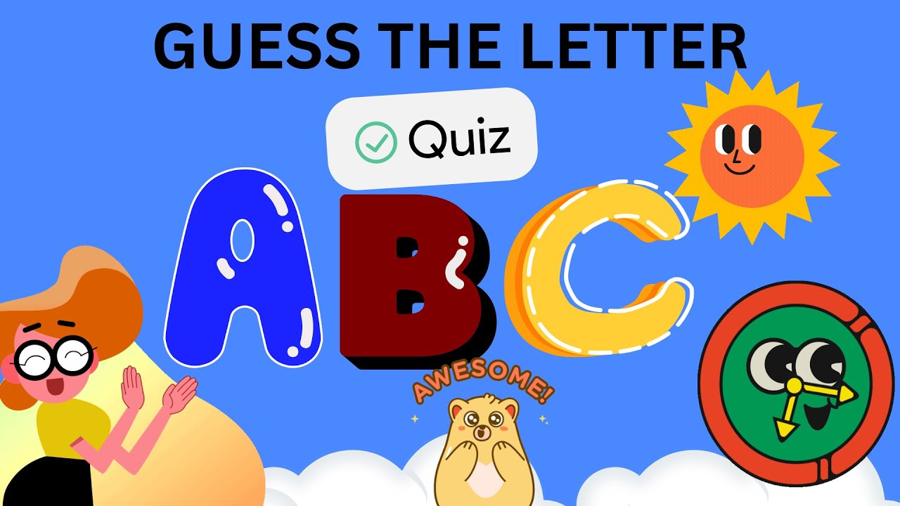 Alphabet Game | Preschool ABC| Learning Videos | ABC guessing game ...